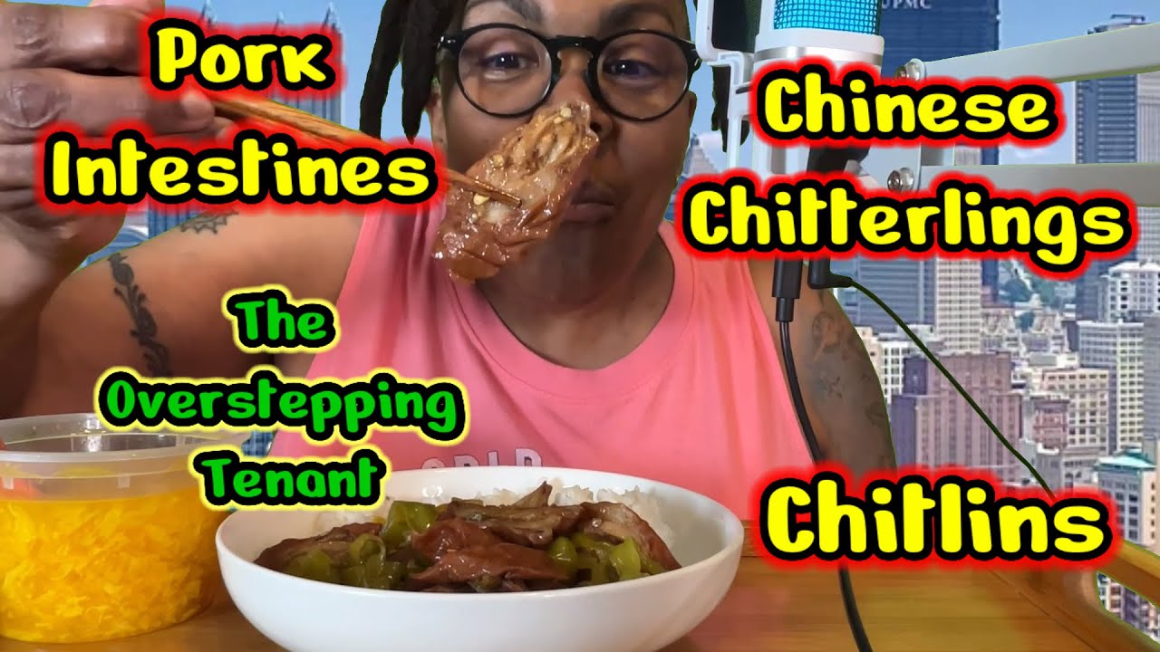 Chinese Pork Intestines AKA Chitterlings (Chitlins) Yue Bai Wei ...
