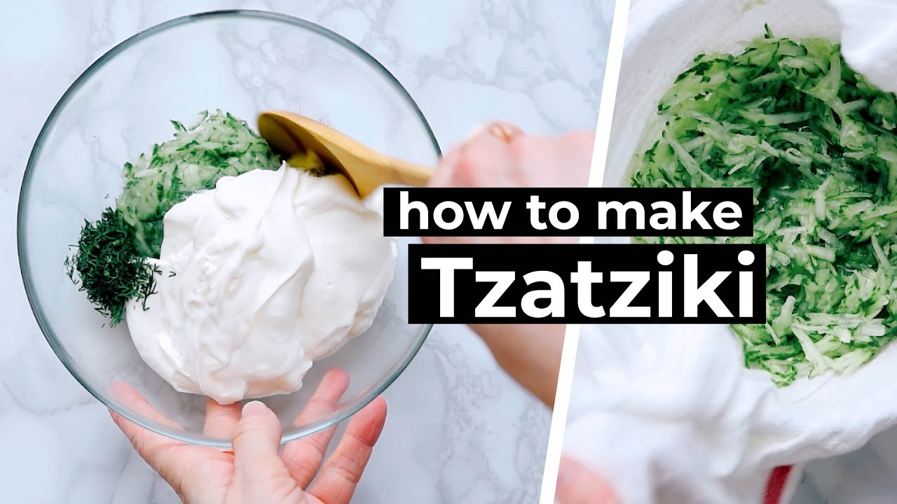 How To Make Tzatziki - YouTube
