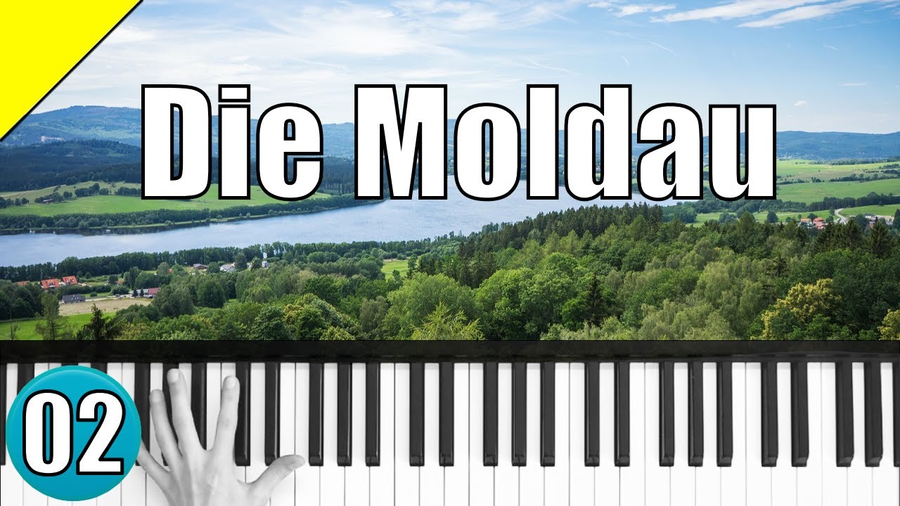 Die Moldau - Smetana - Piano Tutorial - Teil 2 - YouTube