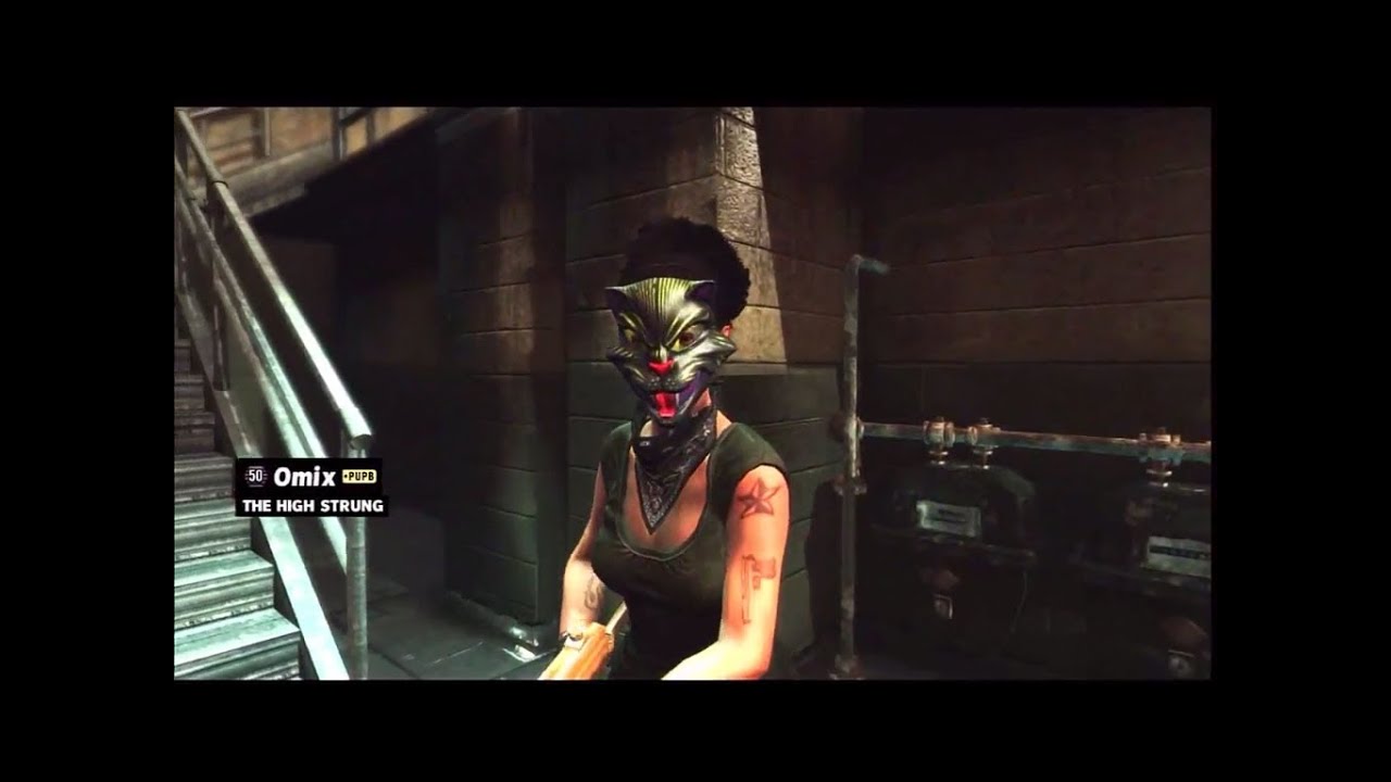 Max Payne 3 BLACK CAT INTIMIDATION MASK - YouTube