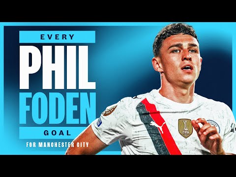 All 100 Phil Foden goals for Man City | From Oxford to Orlando and everything in between!