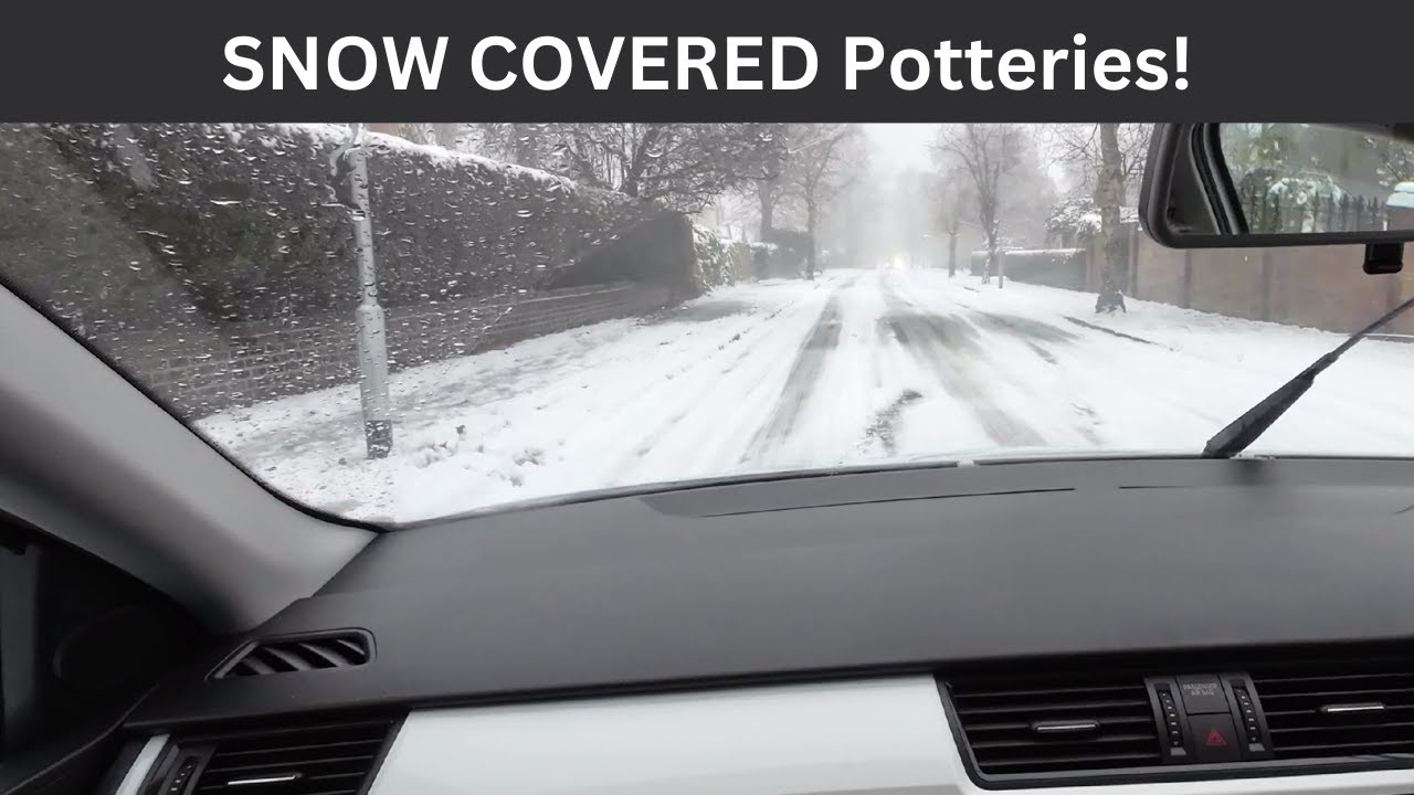 Stupid Drivers VLOG in Snow bound Stoke on Trent, Walk, Talk, Drive ...