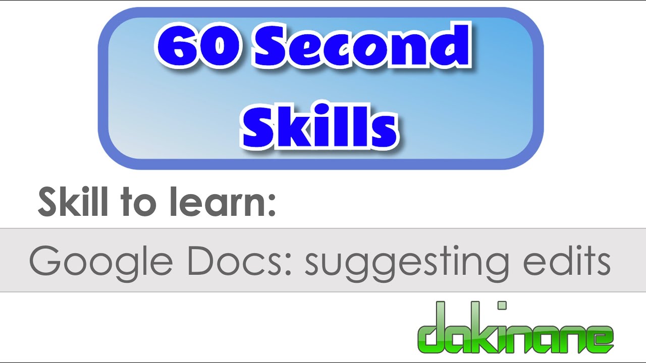 Google Docs How To Use The Suggesting Tool YouTube Google Docs How To Use The Suggesting Tool YouTube