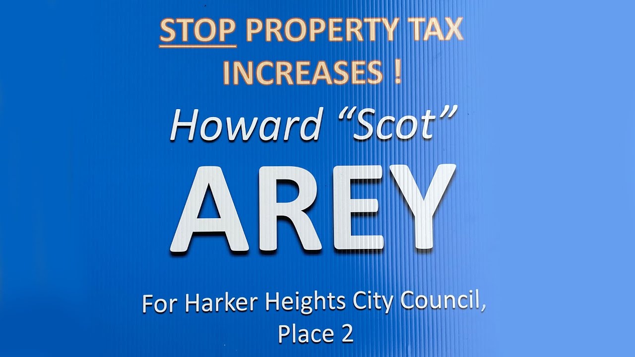 Scot Arey Harker Heights City Council Place 2 - YouTube