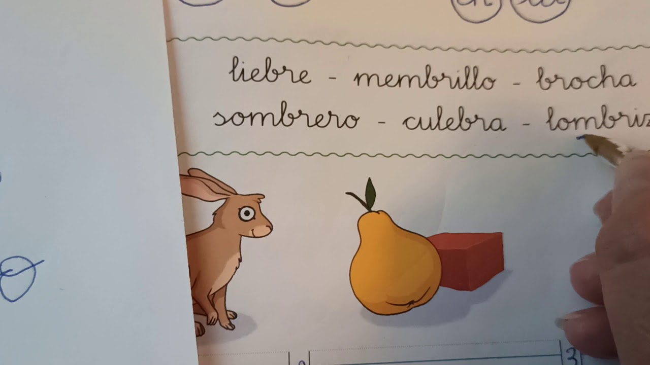 Palabras con br, primero de primaria - YouTube