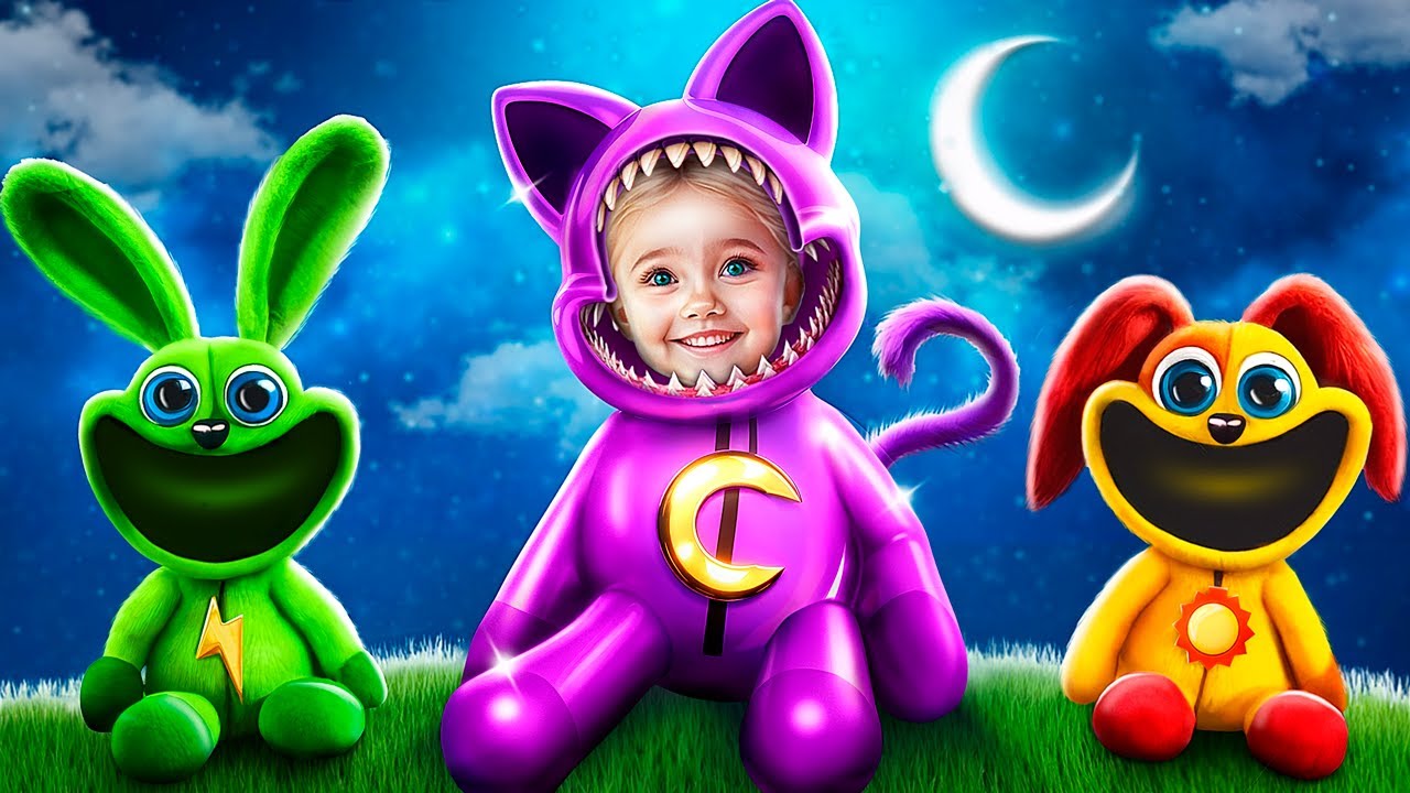 Smiling Critters from Poppy Playtime 3 Are My Best Friends! How to ...