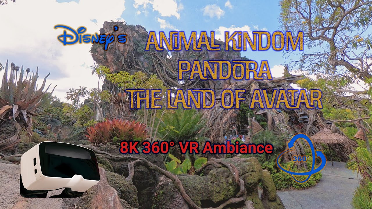 Animal Kingdom Pandora Ambiance VR 360 8K - YouTube