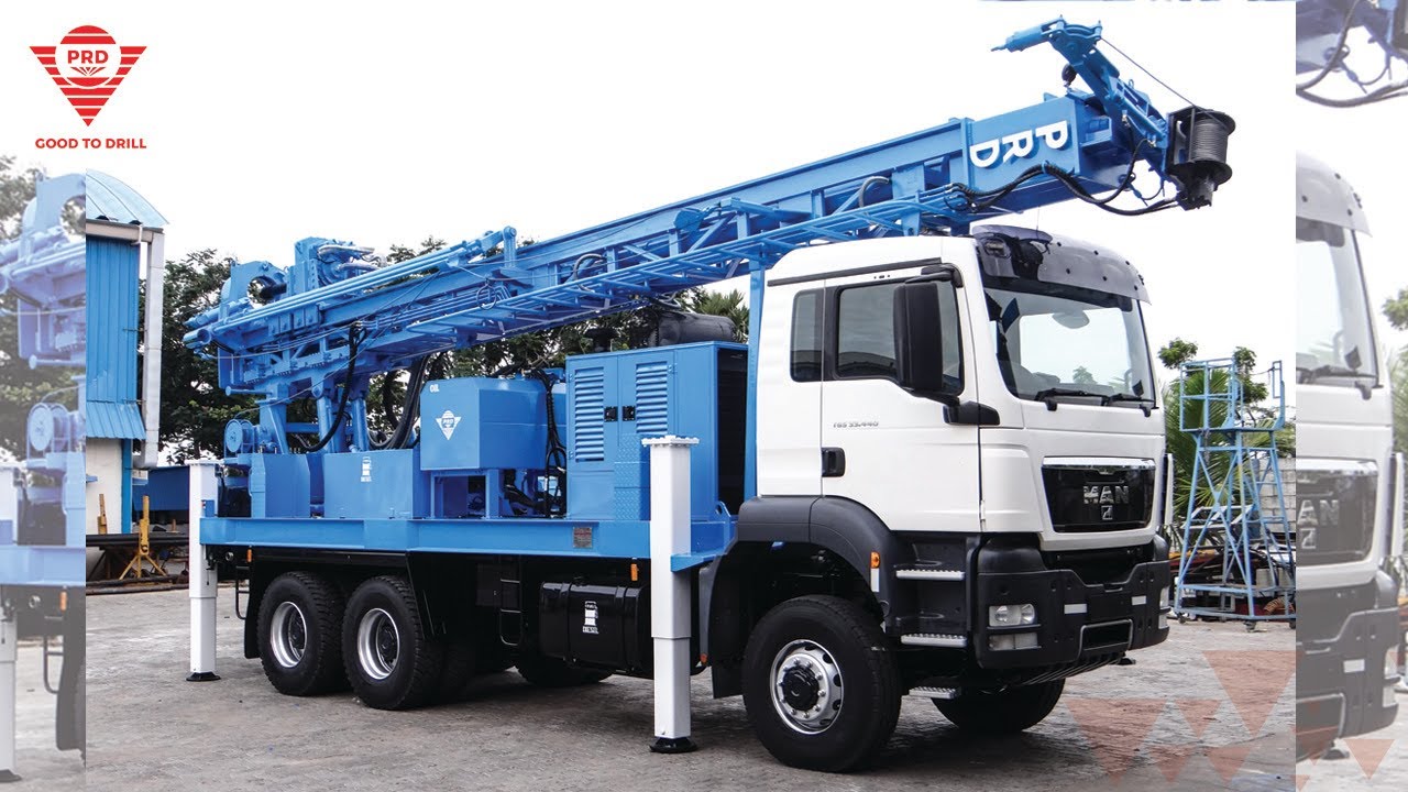 The ultimate drilling rig in the Sahara Desert - YouTube