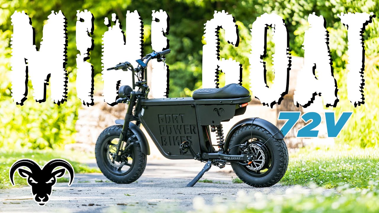 The Mini Goat E-Bike is a 72V Silent Speed Demon! #electricbike #emoped ...
