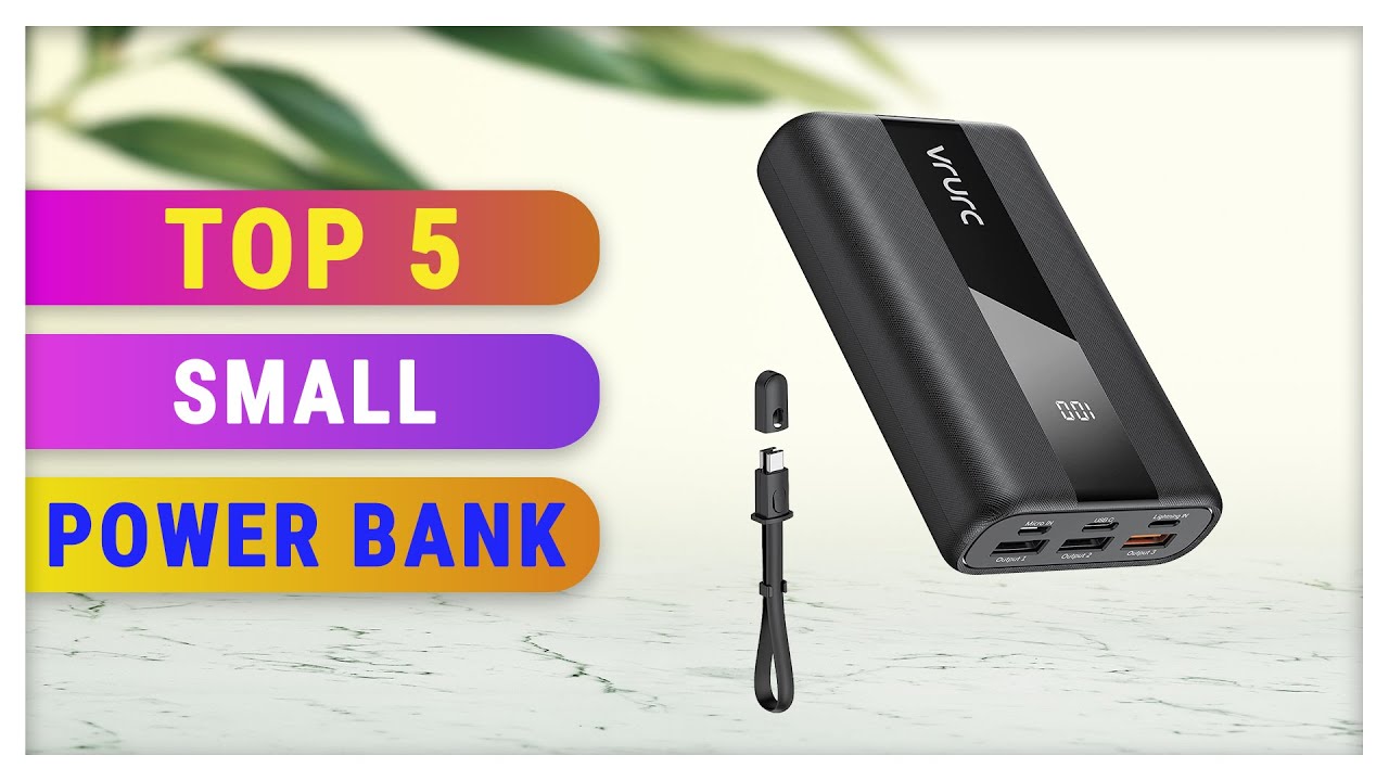 Top 5 Best Small Power Bank - YouTube