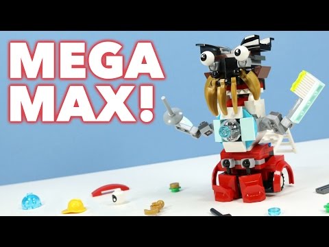 LEGO Mixels MEGA MAX from Series 8 Pyyratz Medix & MCFD Combined