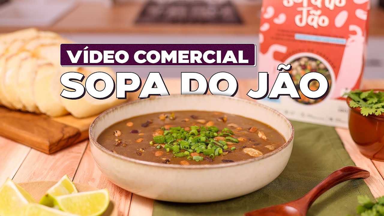 Vídeo Comercial - Sopa do Jão - YouTube