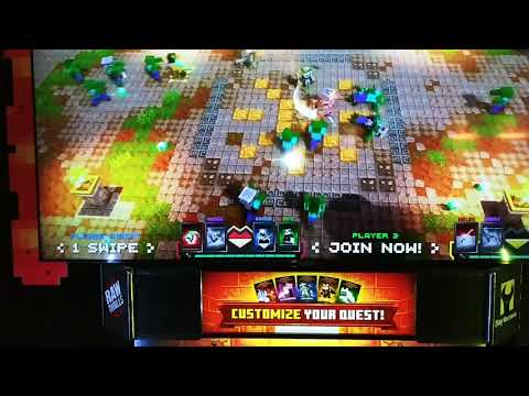 Minecraft Dungeons Dingy Jungle at Dave and Busters - YouTube