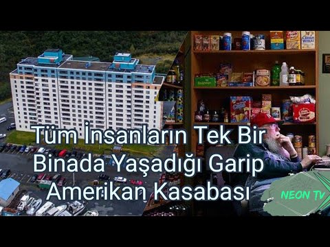 Tüm insanların tek bir binada yaşadığı garip Amerikan kasabası Begich Towers