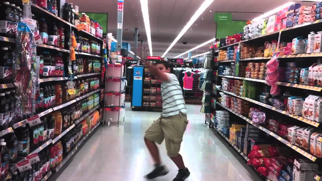 Kid Goes Crazy at Walmart - YouTube