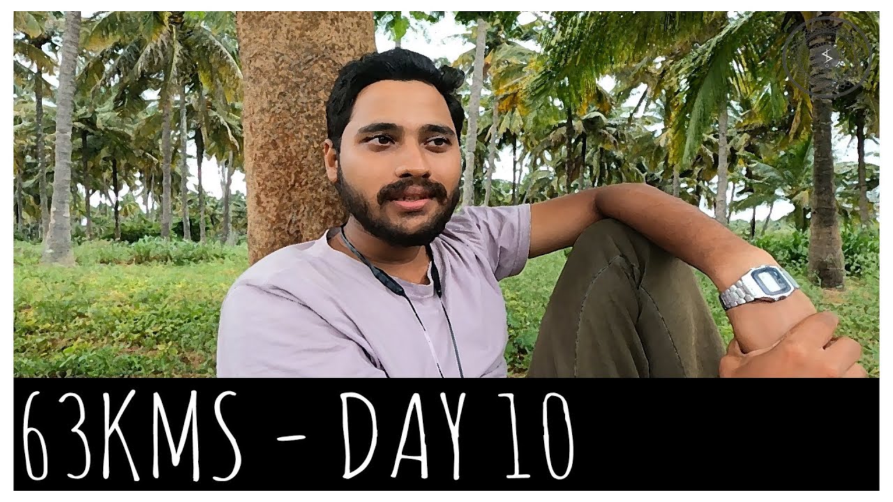 Day 10 - Cycling to Goa | Bellur cross to Shantigrama | Tamil Vlogs ...