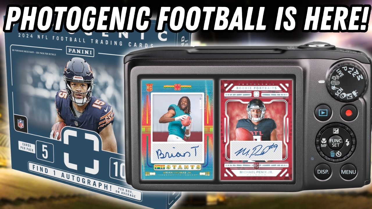 WE'VE WAITED YEARS FOR THIS! 2024 Panini Photogenic Football Hobby Box ...
