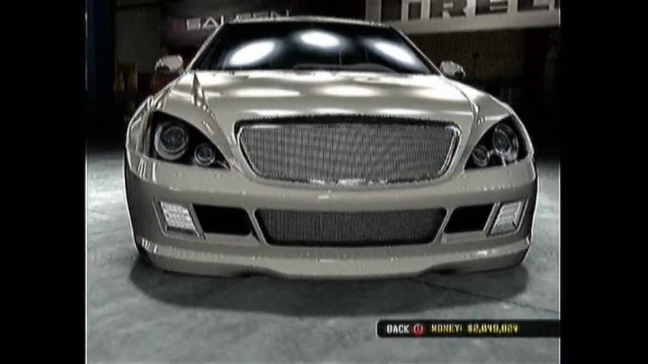 Midnight Club Los Angeles (Mercedes Benz S600 KIT'S) - YouTube