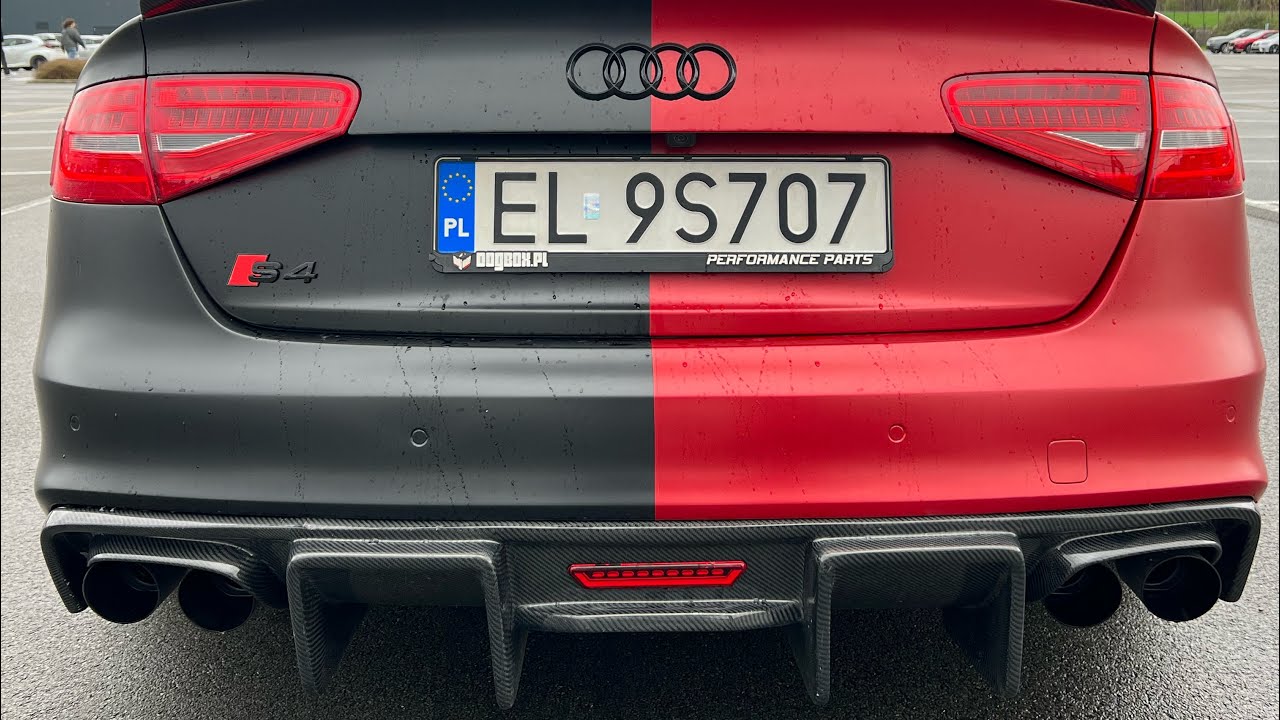 AUDI S4 PROJECT NEW WRAP ONE WEEK TRANSFORMATION - YouTube