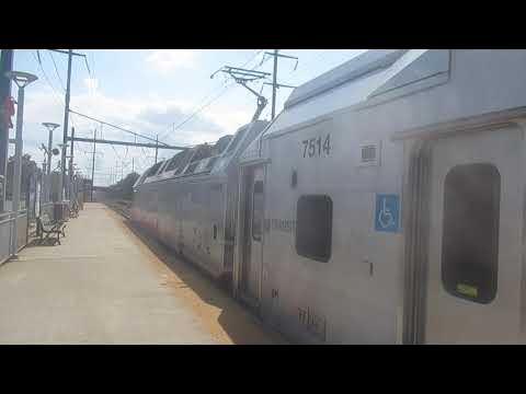 NJ Transit Bombardier ALP-45DP #4531 at Hamilton - YouTube