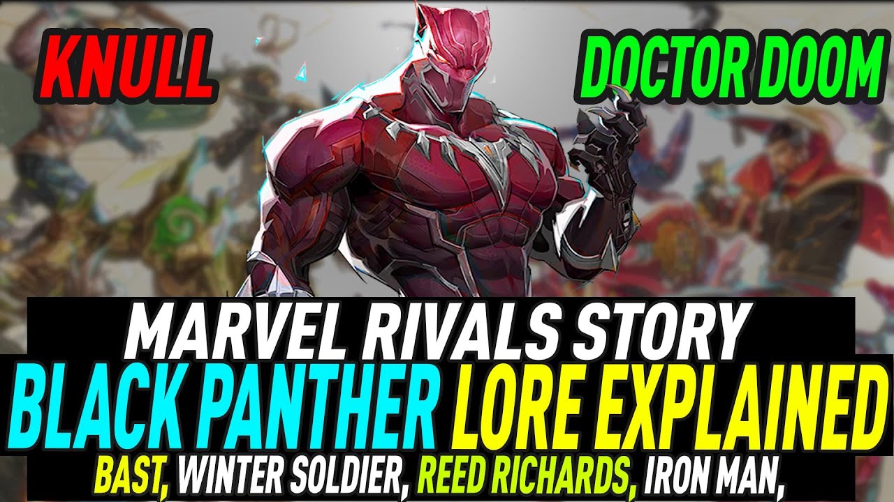 Marvel Rivals Story Explained Black Panther Lore | Knull, Reed Richards ...