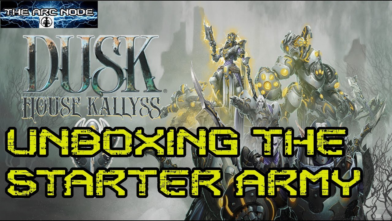 Warmachine DUSK House Kallyss - Unboxing - YouTube