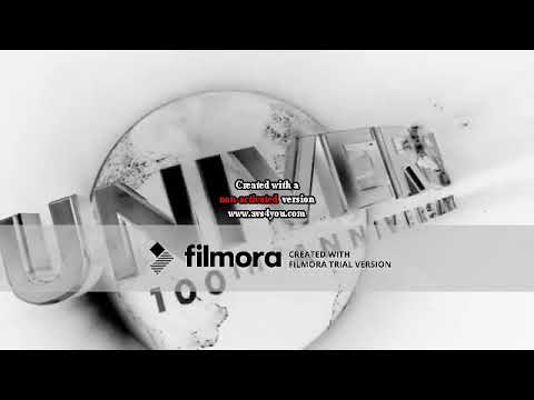 Universal Pictures 100th Anniversary Invert Grayscale High Pitched and ...