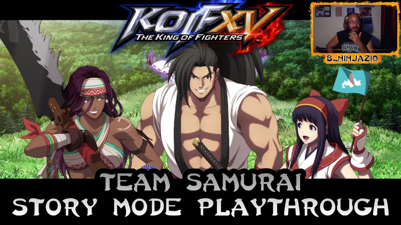 KOF XV | TEAM SAMURAI (Haohmaru/Nakoruru/Darli Dagger) Story Mode ...