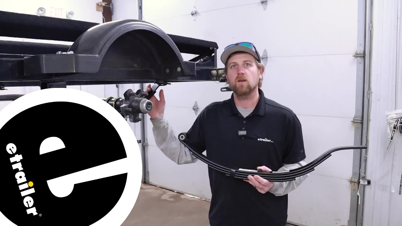etrailer | Let’s Check Out the 4-Leaf Slipper Spring w/ Open Eye End ...