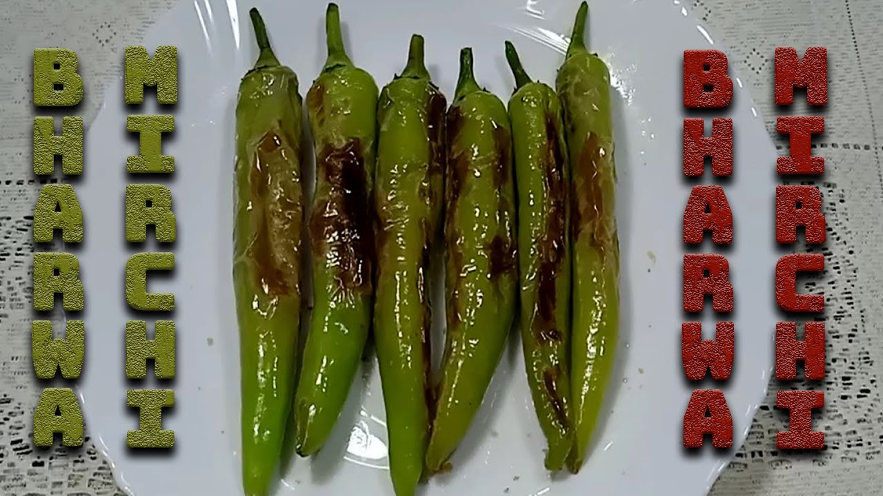 South Indian Bharwa Mirchi | South Indian Stuffed Masala Chilli - YouTube