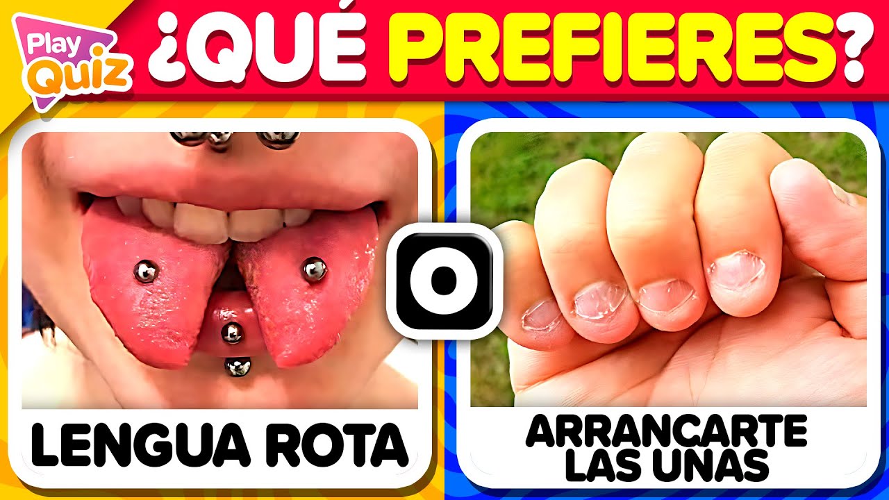 ¿Qué Prefieres? 🤢😱 NIVEL EXTREMO 🔥 Decisiones difíciles - Play Quiz ...