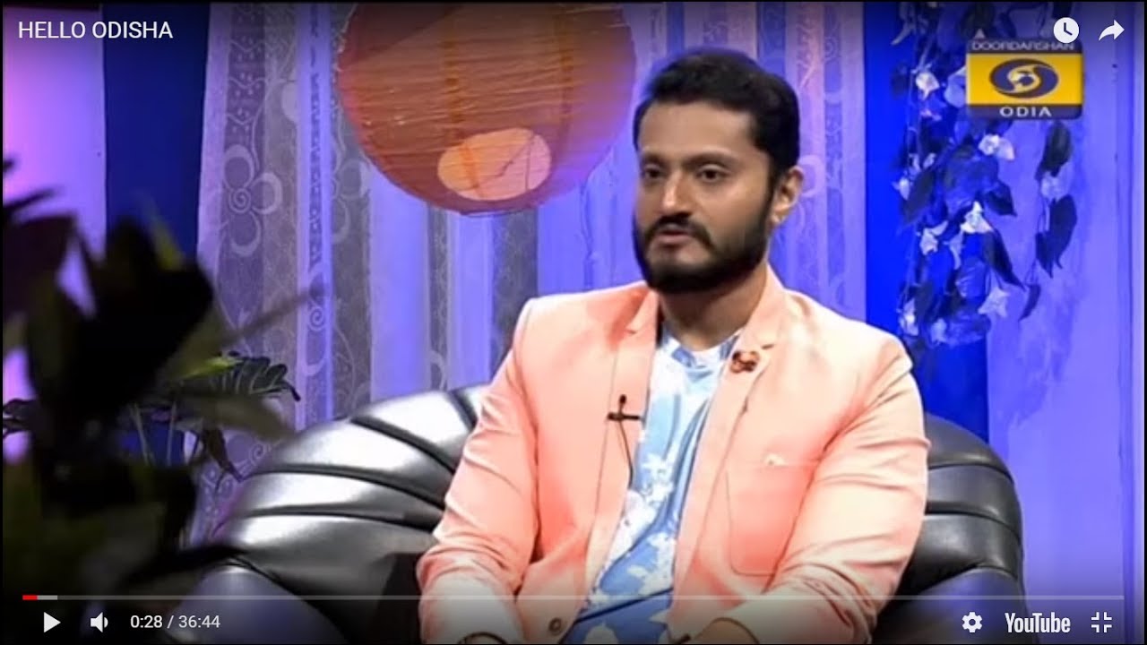 Chandan Kar odia actor in HELLO ODISHA - YouTube