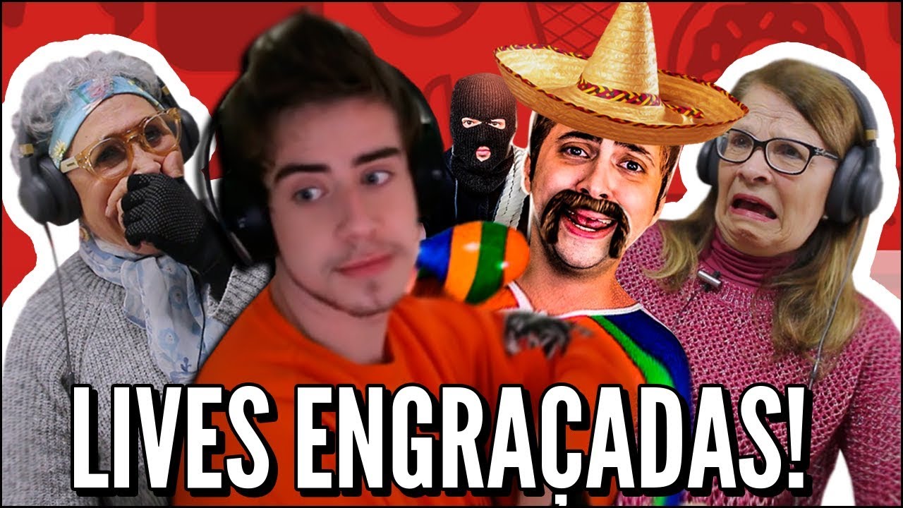 IDOSOS REAGEM AS MELHORES LIVES DOS STREAMERS - UM GAMER ALEÁTORIO ...