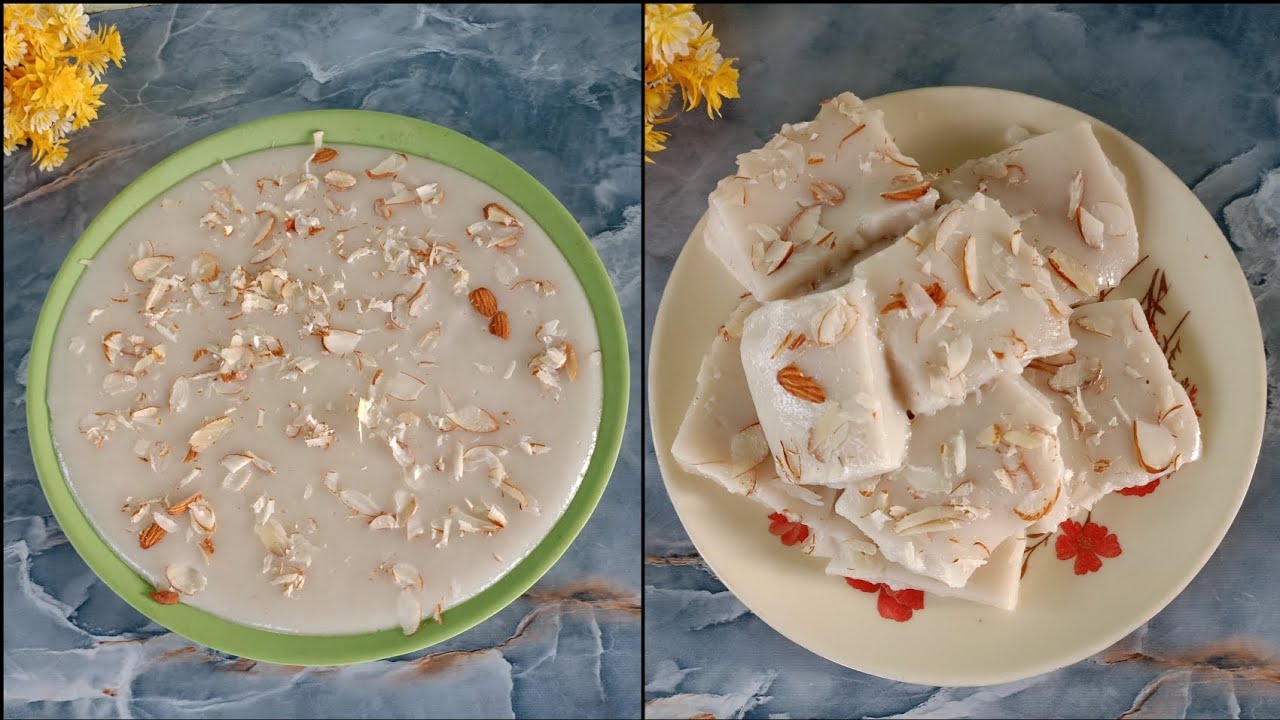 Gawa Khawras | Healthy Dessert Made With Wheat and Coconut Milk ...