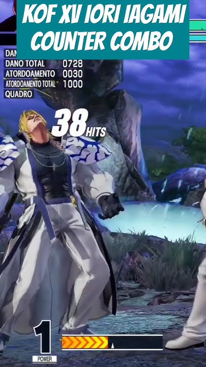 KOF XV IORI IAGAMI COUNTER STUN TOD COMBO 60 HIT - YouTube