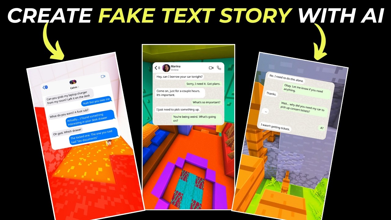 How To Make Viral Fake Story Videos | #textstories #clippieai - YouTube