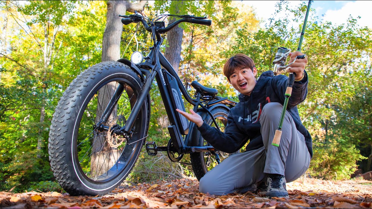 I Went Fishing With A Long Range Electric Bike! - YouTube
