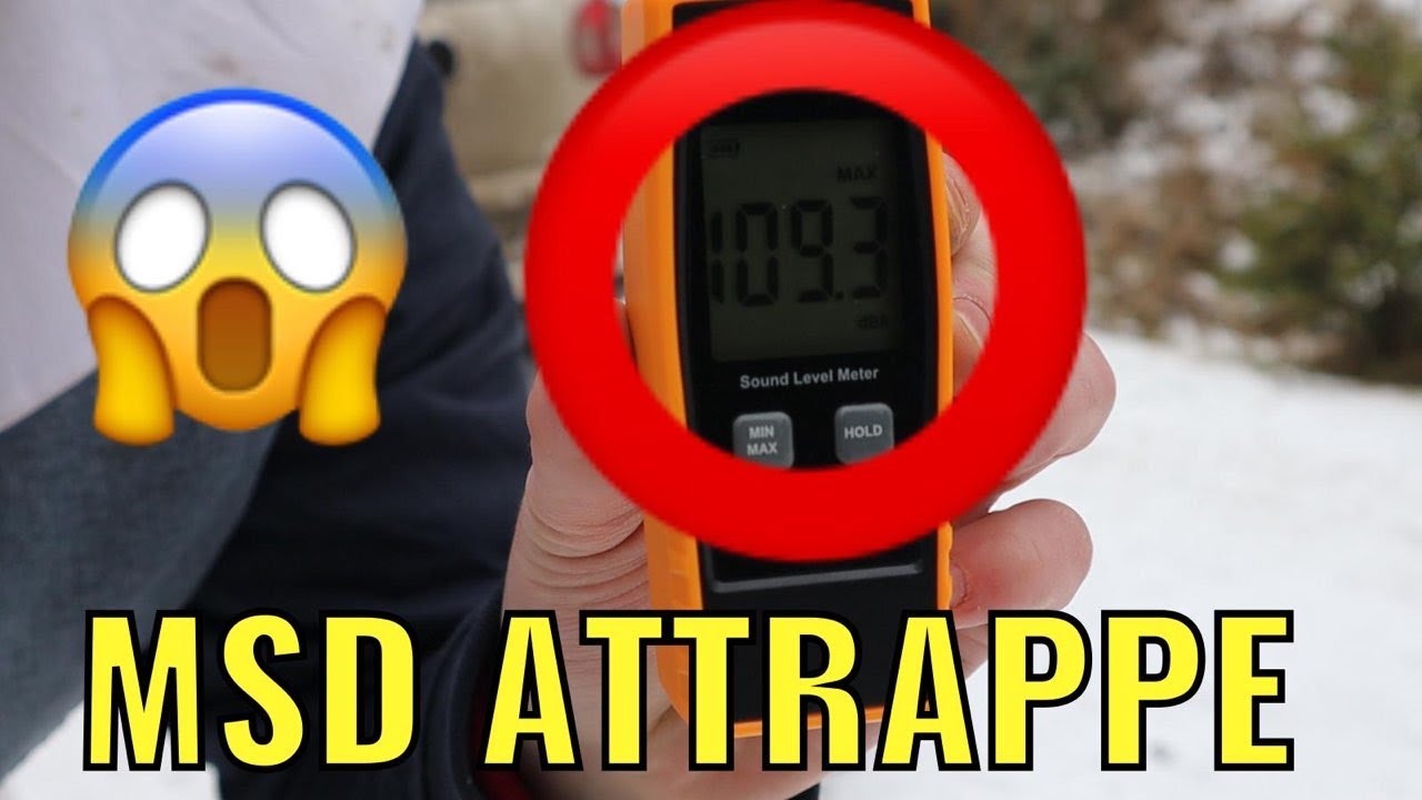 GOLF 5 GTI - dB MESSUNG mit MSD ATTRAPPE | SELBSTVERSUCH | EXPERIMENT ...