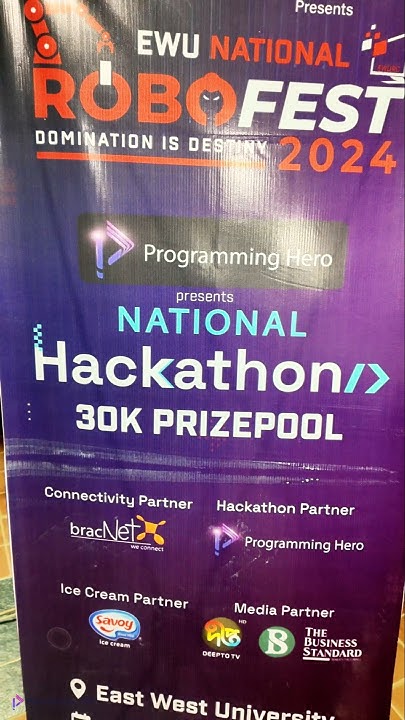 coding Hackathon Robo Fest - YouTube