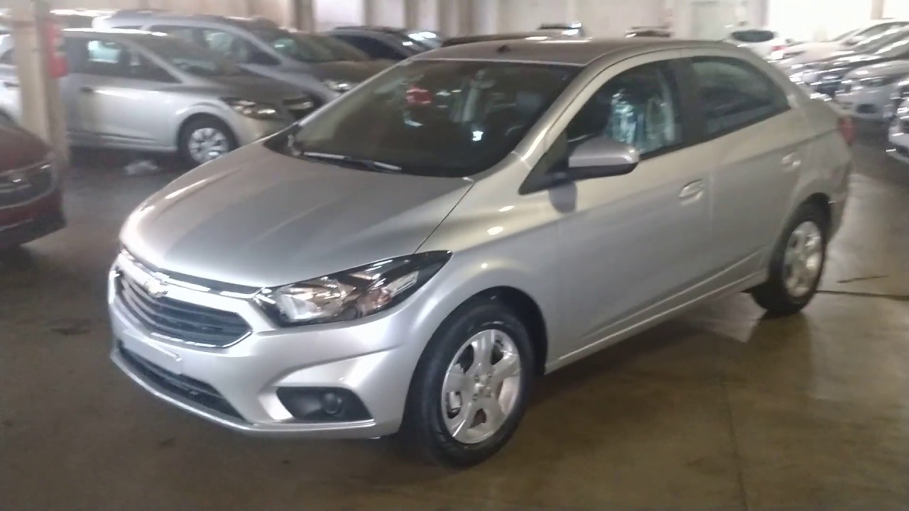 Novo Chevrolet prisma 2019 prata switchblade LT - YouTube