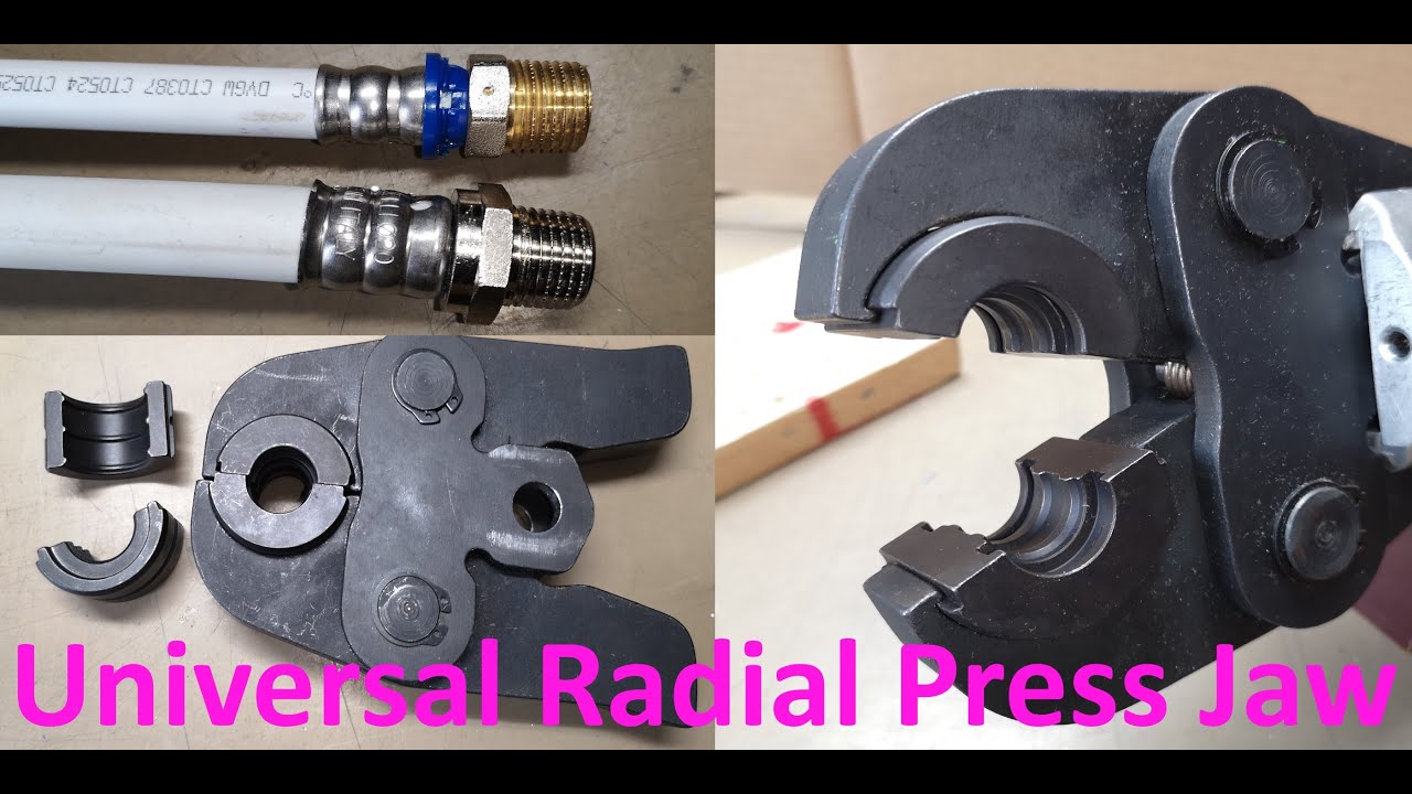 Univerzális Radiális Préspofa bemutató / Universal Radial Press Jaw ...