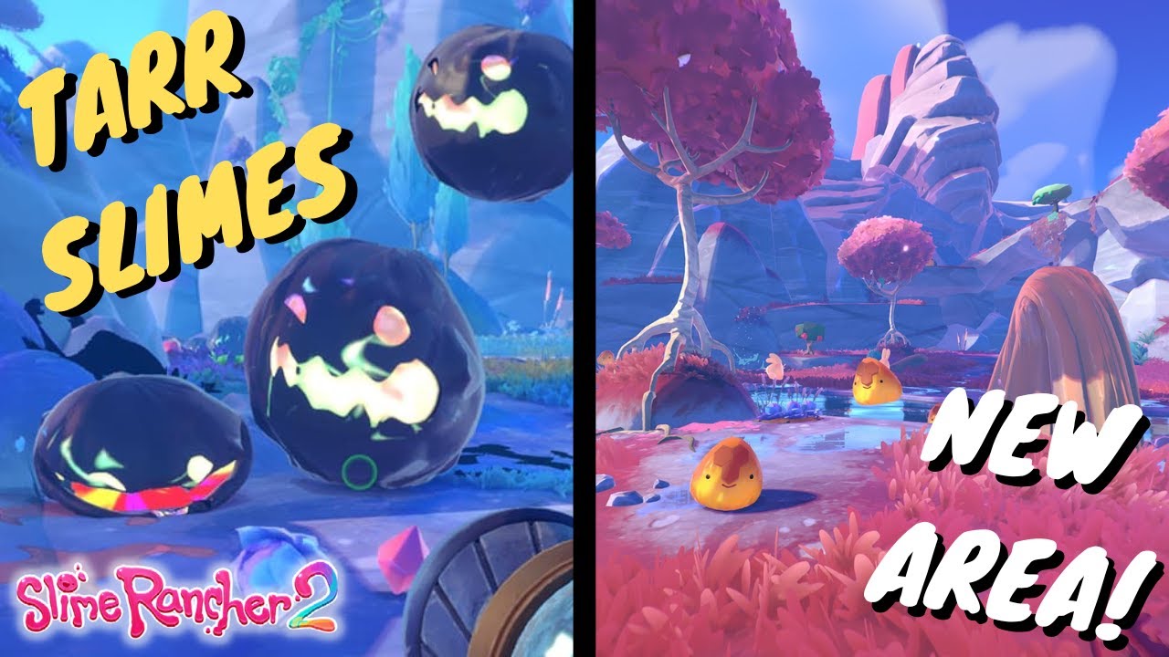 Tarr Slimes, New Areas and More in Slime Rancher 2 - YouTube