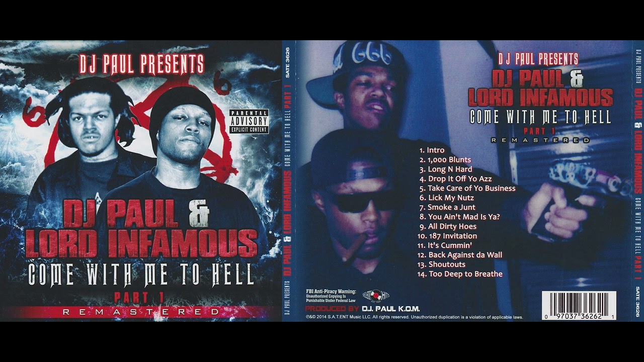 DJ Paul & Lord Infamous - Drop It Off You Azz (Remastered) - YouTube
