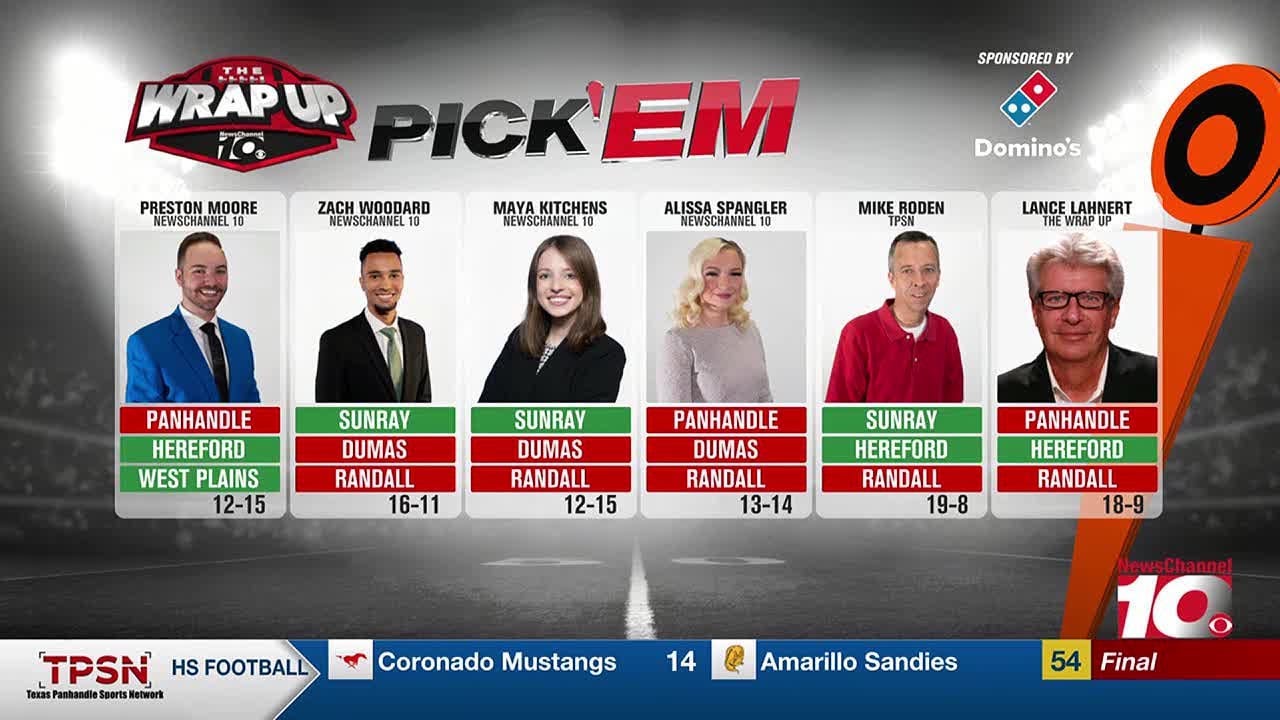 THE WRAP UP WEEK 9: Pick'ems, Play of the Week & Hit of the Week - YouTube