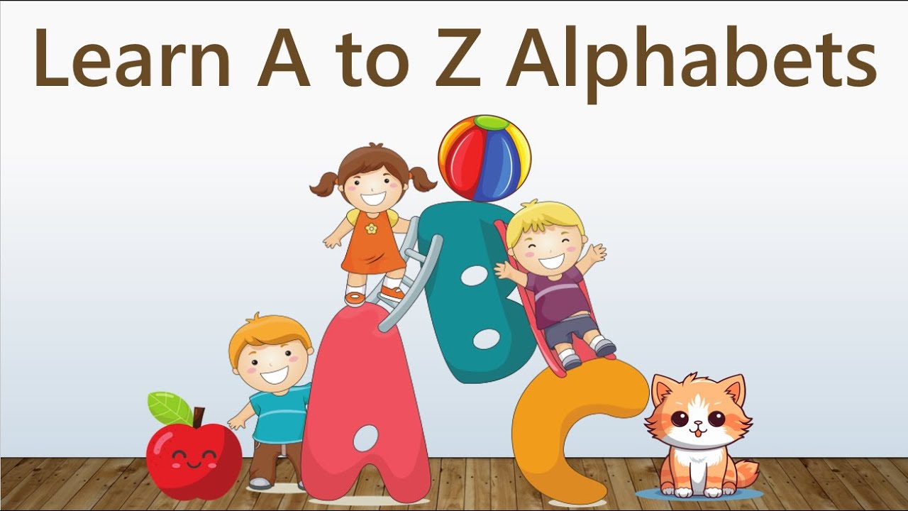 Letters of the English Alphabet from A to Z | ABC Words | ABCD | ABC ...