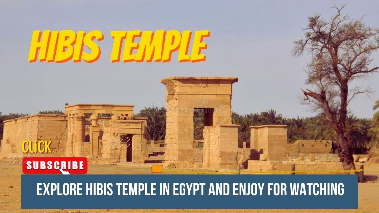 Exploring the hidden treasures of the temple Hibis in Egypt - YouTube