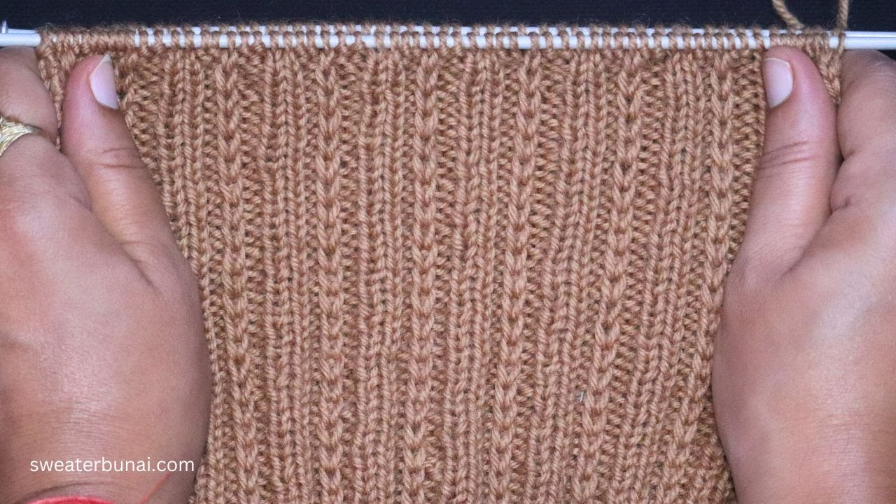simple sweater design for gents knitting - YouTube