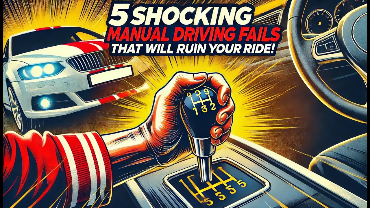 5 Shocking Manual Driving Fails That Will Ruin Your Ride! - YouTube