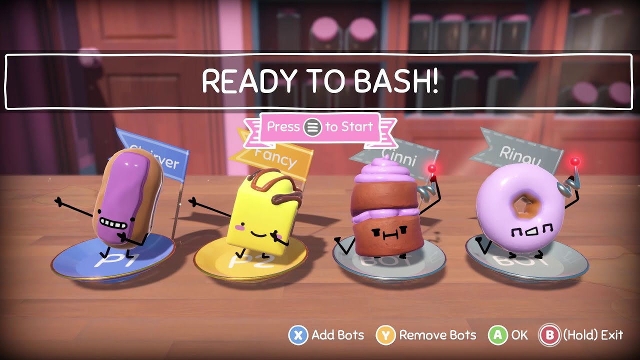 Cake Bash Gameplay / Local Multiplayer - YouTube