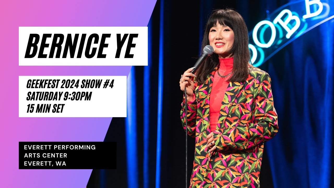 Bernice Ye at GeekFest West 2024 - Show 4 (Saturday Late Show) - YouTube